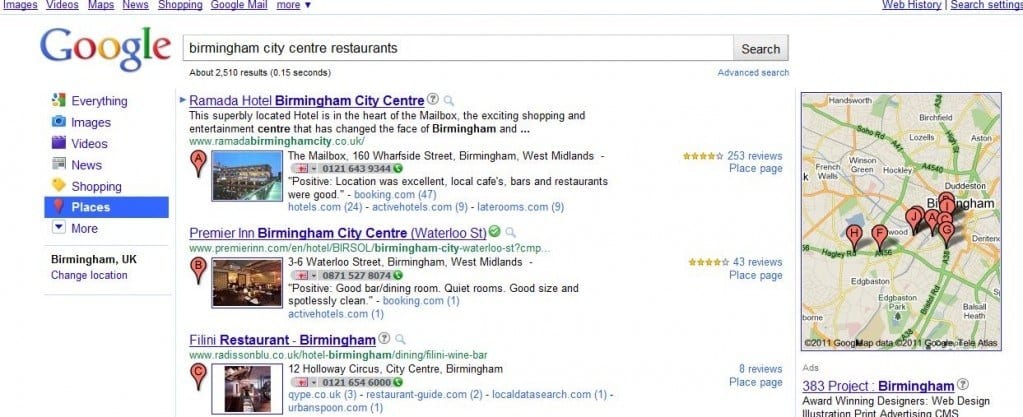 What is Google Places? | Guide to Google Maps and Listings